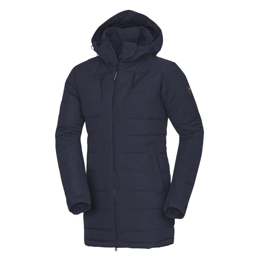 Geaca barbati groasa lunga NORTHFINDER Igoor BU-36942SP, Bleumarin, M ...