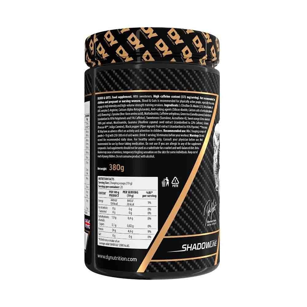 Енергизиращ прах, Blood & Guts Pre-workout, Dorian Yates Nutrition ...