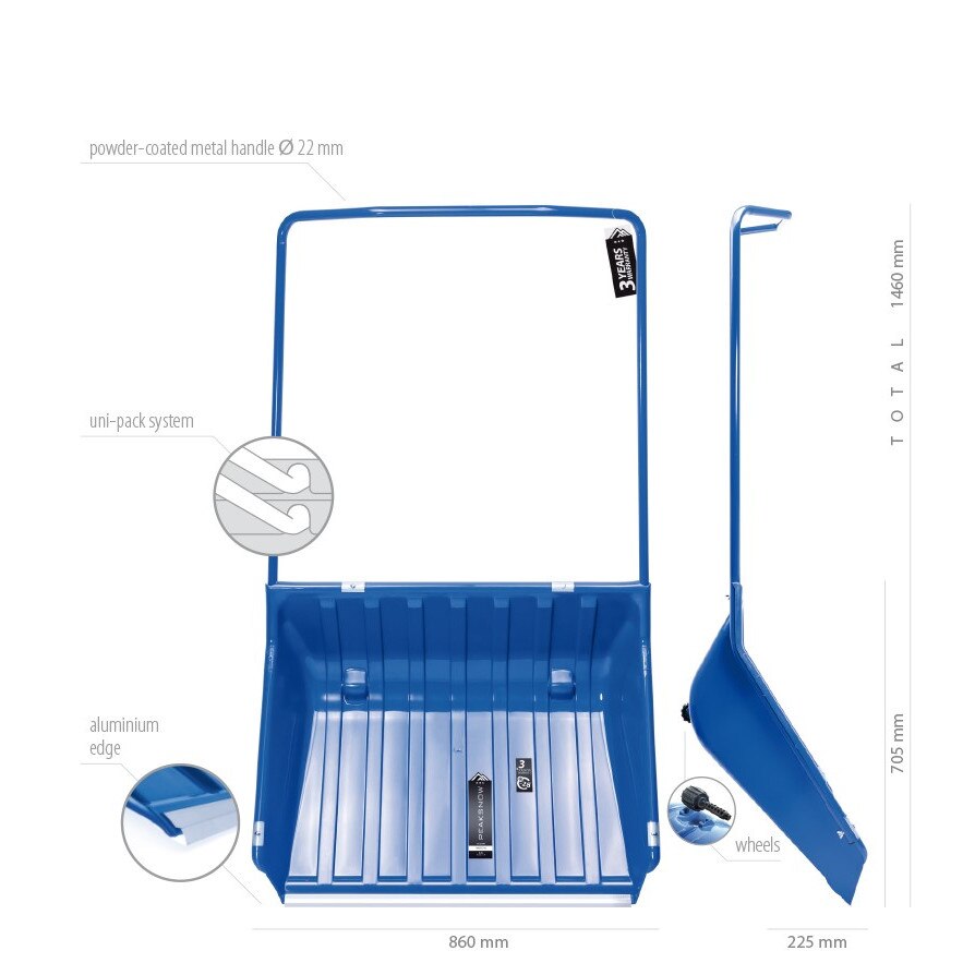 Impingator zapada 86x146cm, Arctic XL - eMAG.ro
