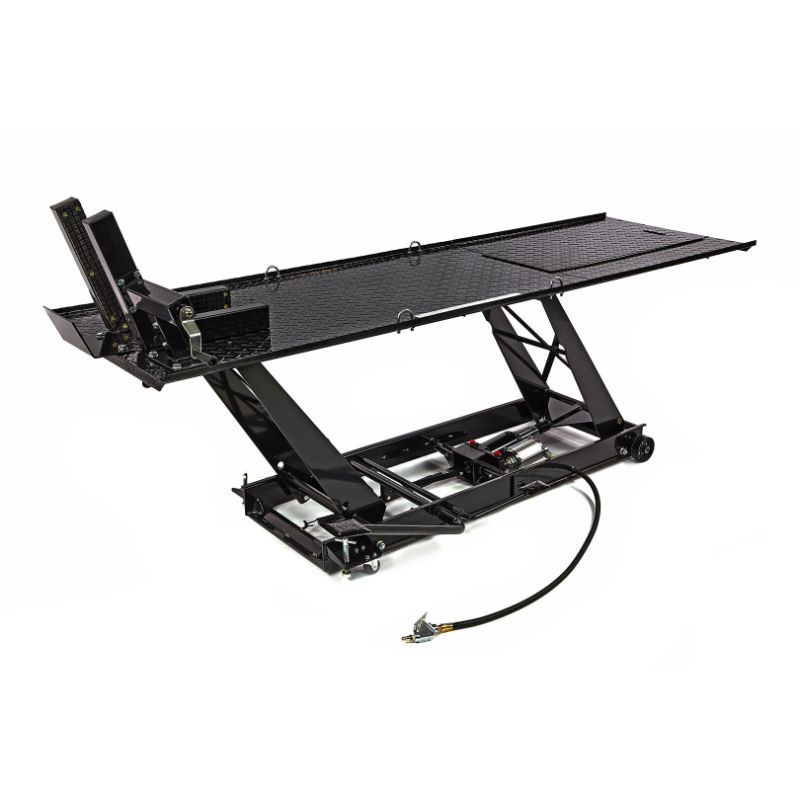 Elevator hidro-pneumatic motociclete 450kg black/negru - eMAG.ro