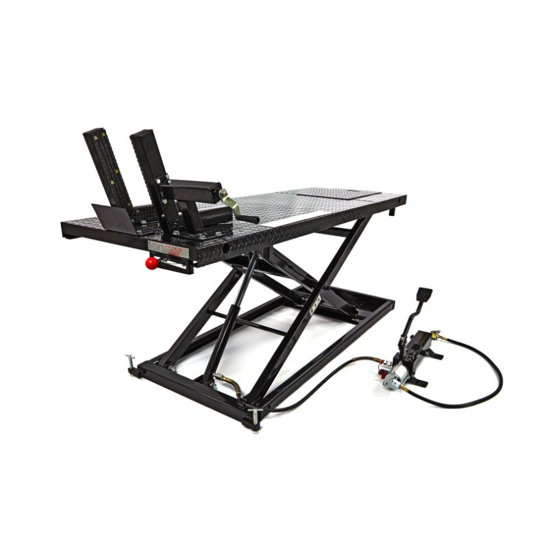 Elevator hidraulic motocilete 700kg negru - eMAG.ro