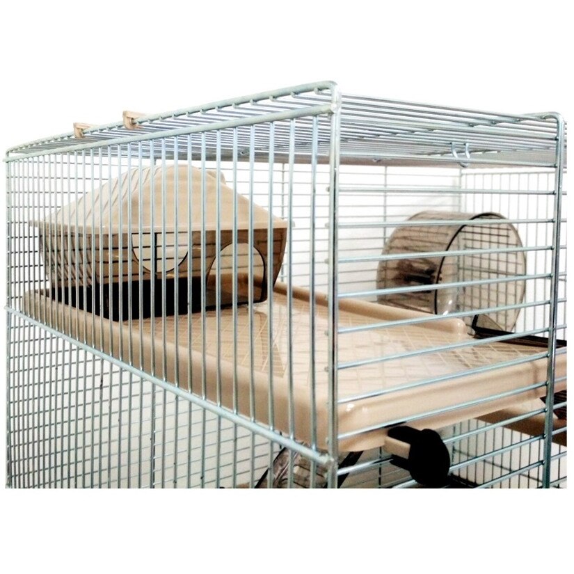 Cusca de hamster, 51x33x45, mare / bej - eMAG.ro