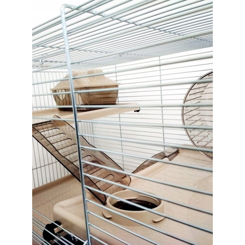 Cusca de hamster, 51x33x45, mare / bej - eMAG.ro