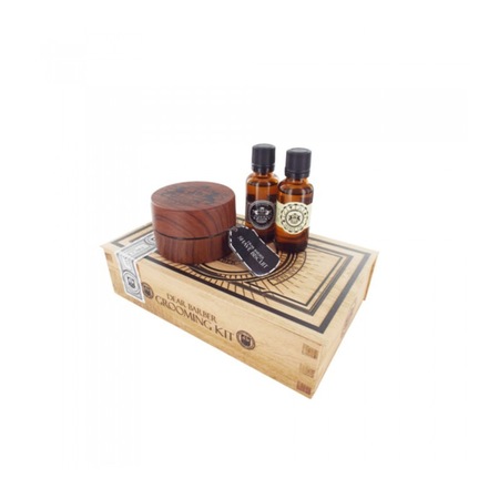 Set cadou pentru barbierit Dear Barber Crema Barbierit 100 ml + Ulei de ...