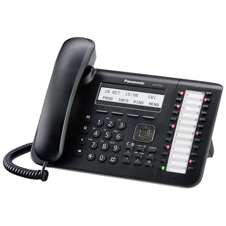 Telefon digital proprietar Panasonic KX-DT543X-B, Negru - eMAG.ro