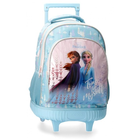 Troler / Rucsac 2 roti Frozen 2 True to Myself 43x32 cm - eMAG.ro