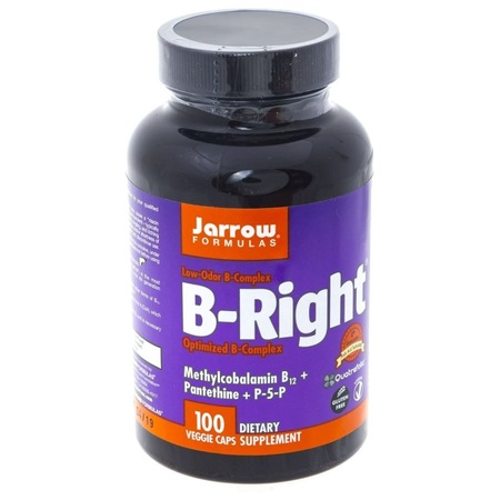 Supliment alimentar Jarrow Formule B-right (B-Complex) - 100 de capsule ...