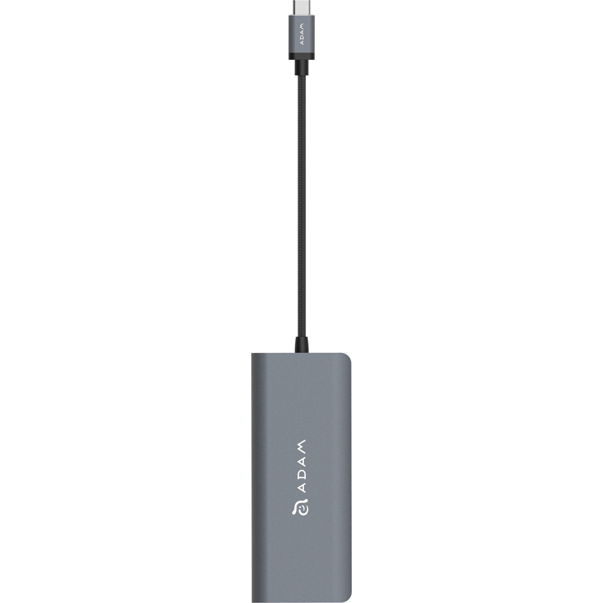Hub Multiport Adam Elements USB-C 6in1, Casa Hub A01, Gri - eMAG.ro