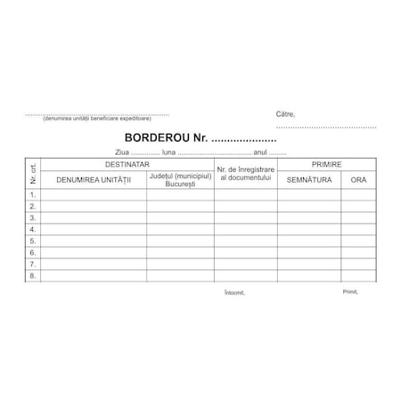 Set Borderou autocopiativ 2 x 100 file - eMAG.ro