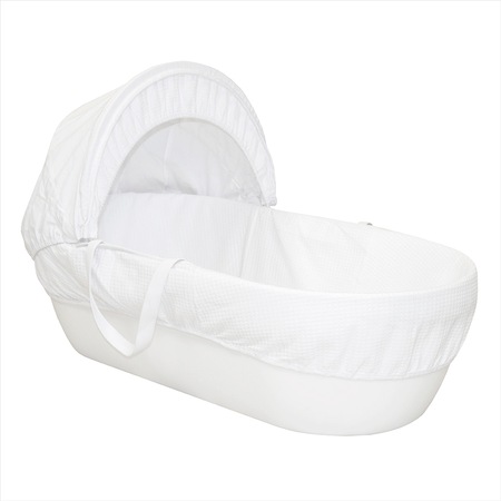 Cos pentru bebelus Shnuggle, Alb - eMAG.ro