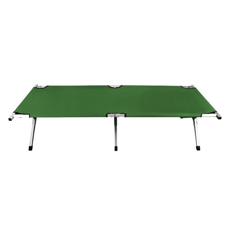 Pat Pliabil pentru Camping, 195 x 65 x 41cm, Green, Constructie Solida ...