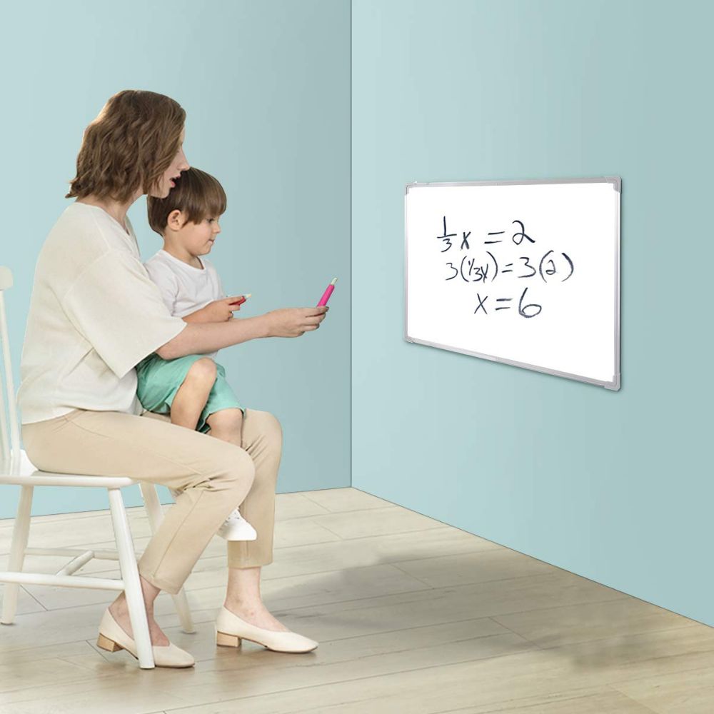 Tabla Whiteboard Magnetica, 60x90 cm, Suprafata Metalica Lacuita, Tabla ...