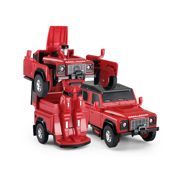 Masina Rastar, Land Rover Transformer Die Cast 1:32 RTR AA baterie ...
