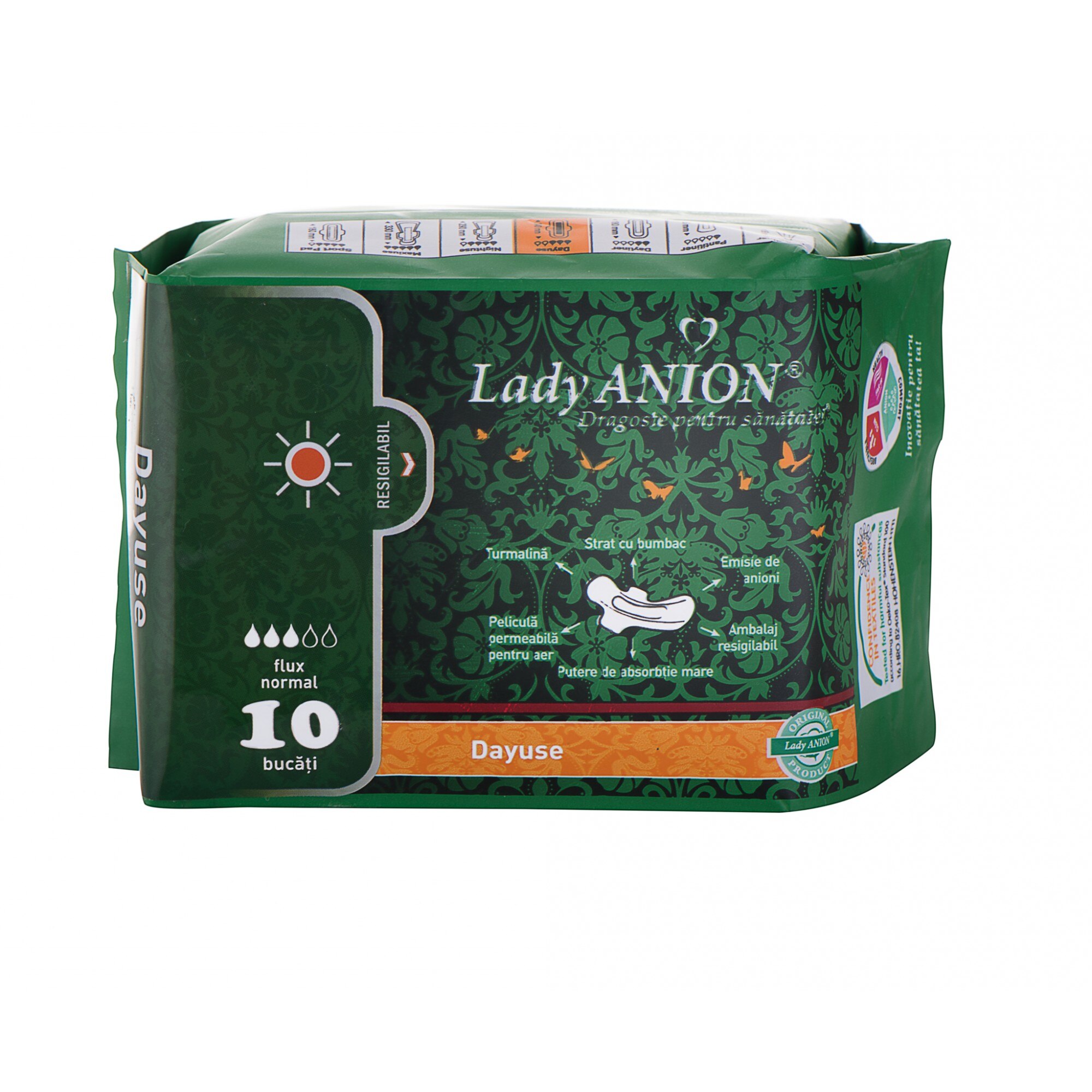 Absorbant Lady Anion Day Use 10 buc. - eMAG.ro