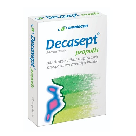 Decasept Propolis Amniocen 24cpr - eMAG.ro