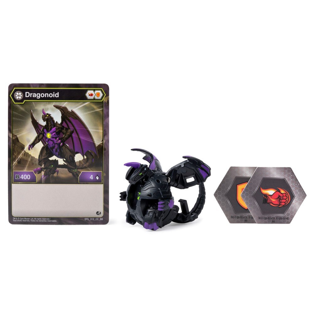 Фигурка Bakugan - Darkus Dragonoid Black - eMAG.bg