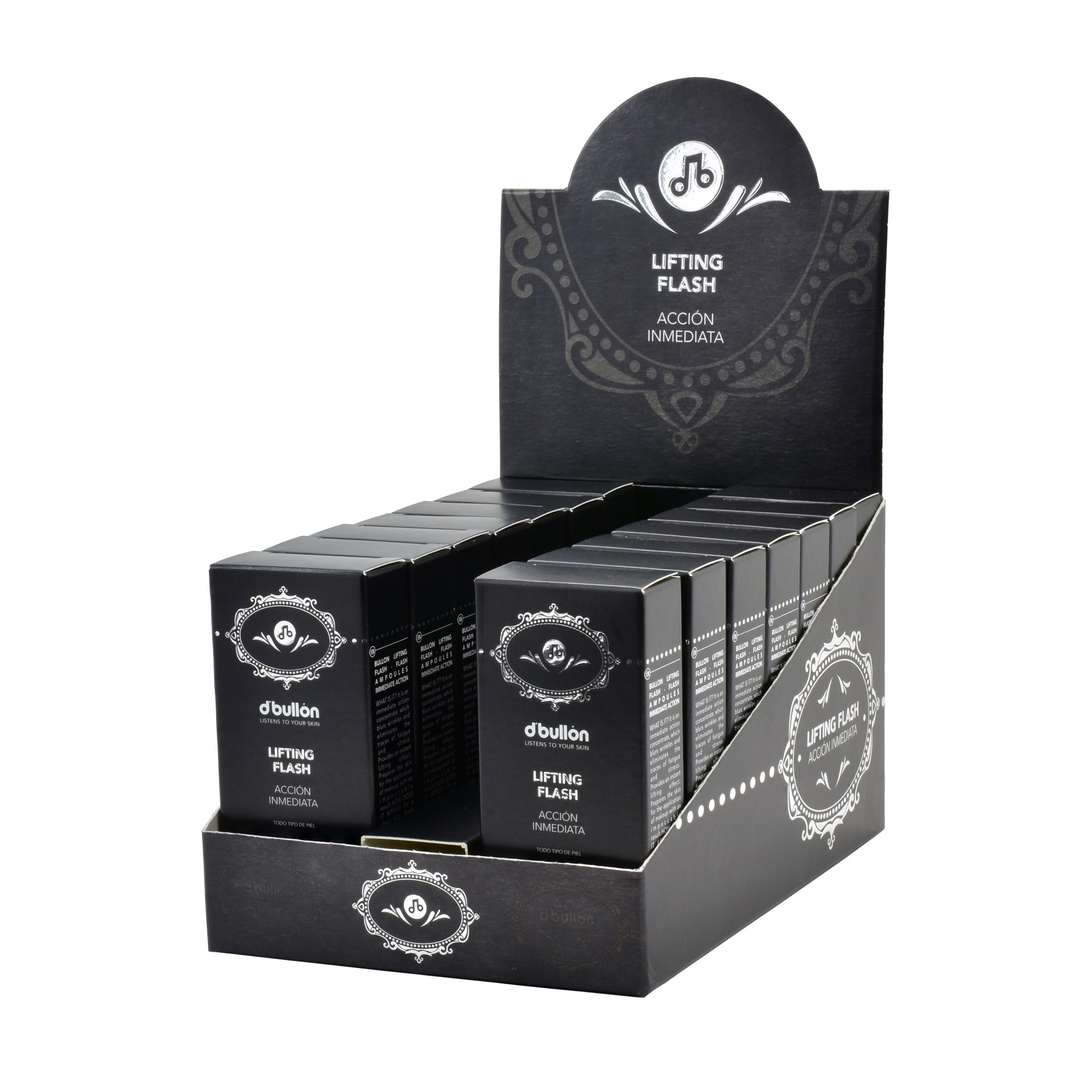 Fiole Lifting Instant, Anti Stres si Oboseala D'BULLON 28 Buc (14X2) 3. ...