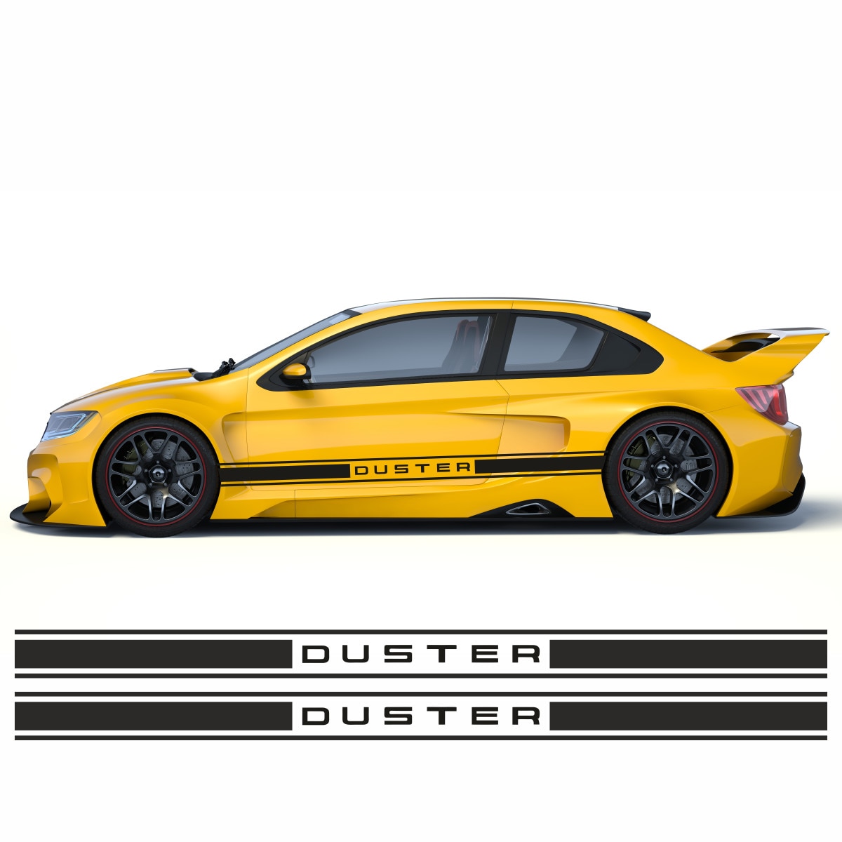 Set Stickere decorativ tuning, auto, Renault dacia Duster, pentru ...