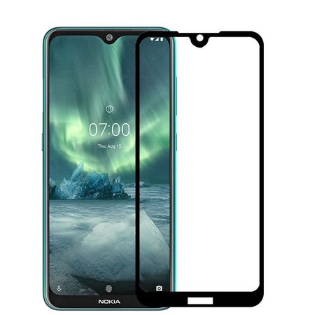 Иновативен 5D стъклен протектор за целият дисплей за Nokia 6.2 ...