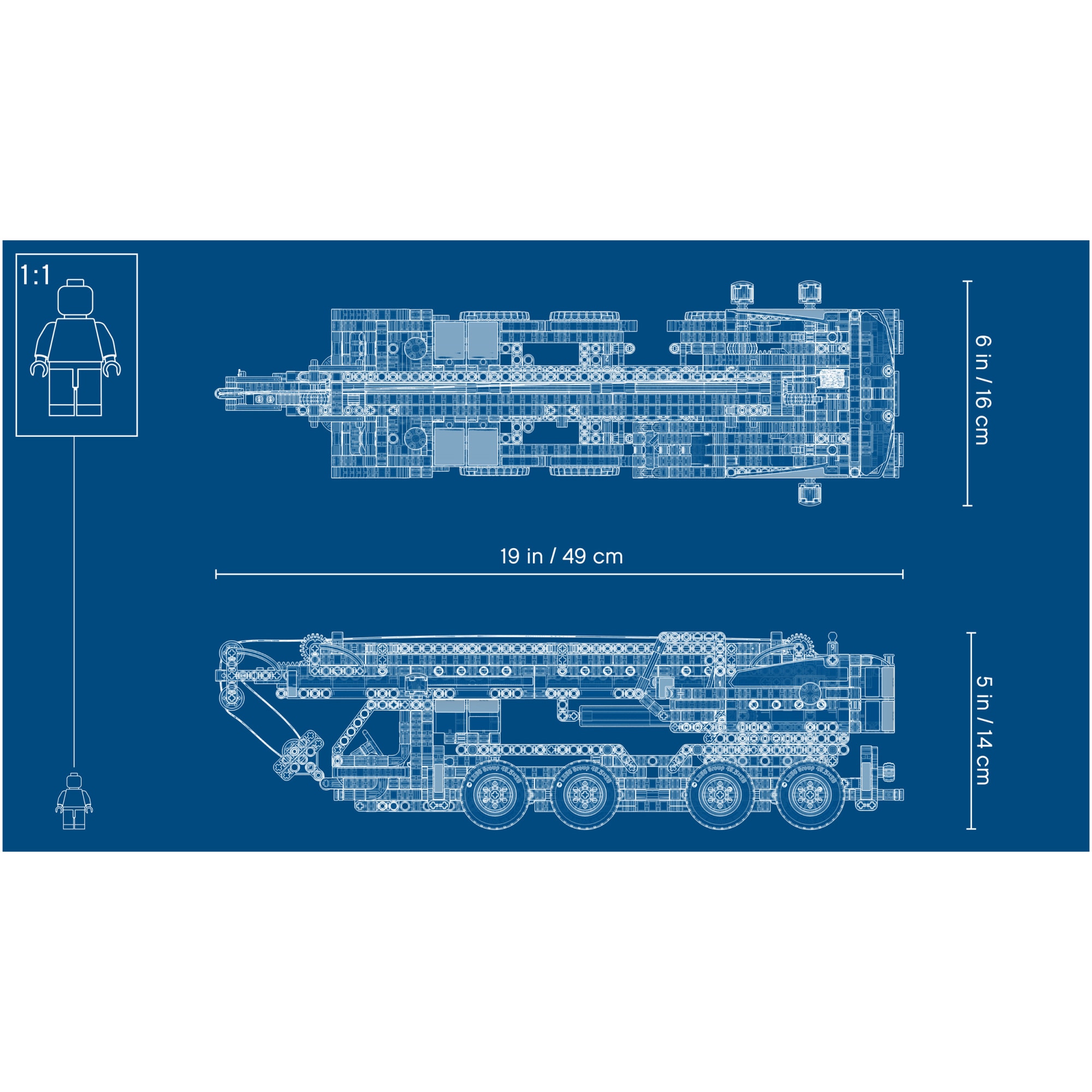 LEGO Technic - Macara mobila 42108, 1292 piese - eMAG.ro