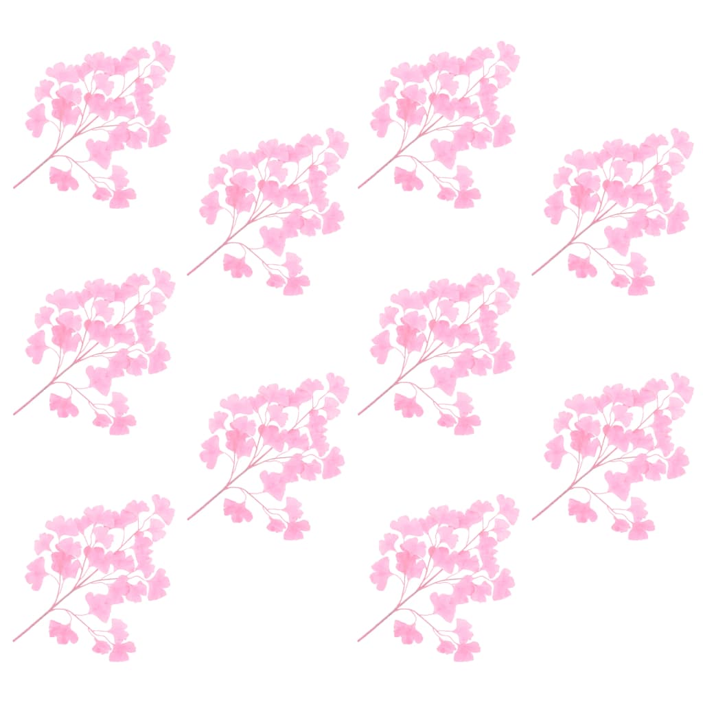 Frunza artificiala vidaXL, Plastic, Roz, 280133 - eMAG.ro