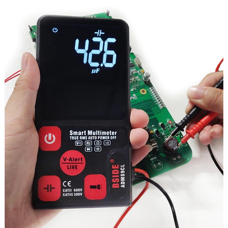 Multimetru digital BSIDE BSADMS9CL cu autoselectie display 3.5” model ...