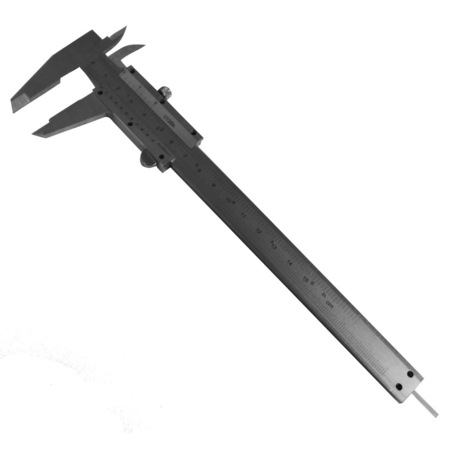 Subler AERZETIX, cu cu masurarea adancimii si surub de blocare - eMAG.ro