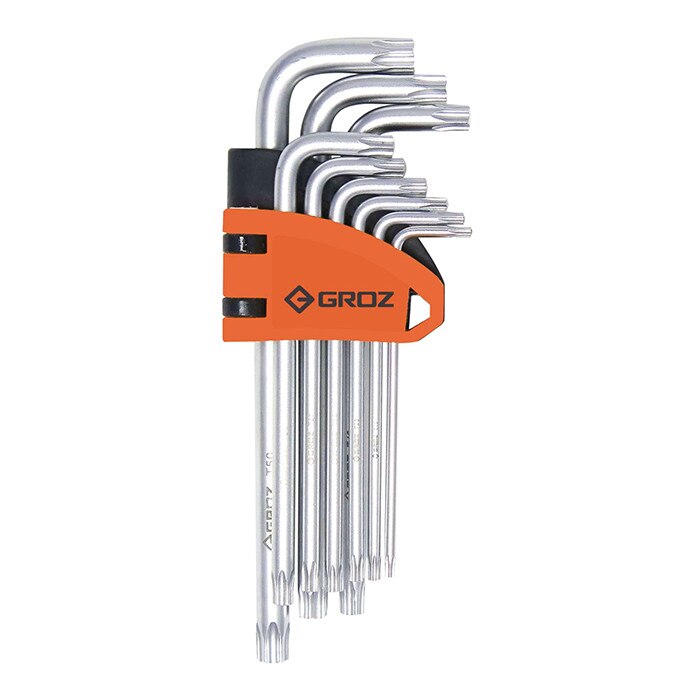 Set chei Torx, lungi, S2 otel, 9 piese - eMAG.ro