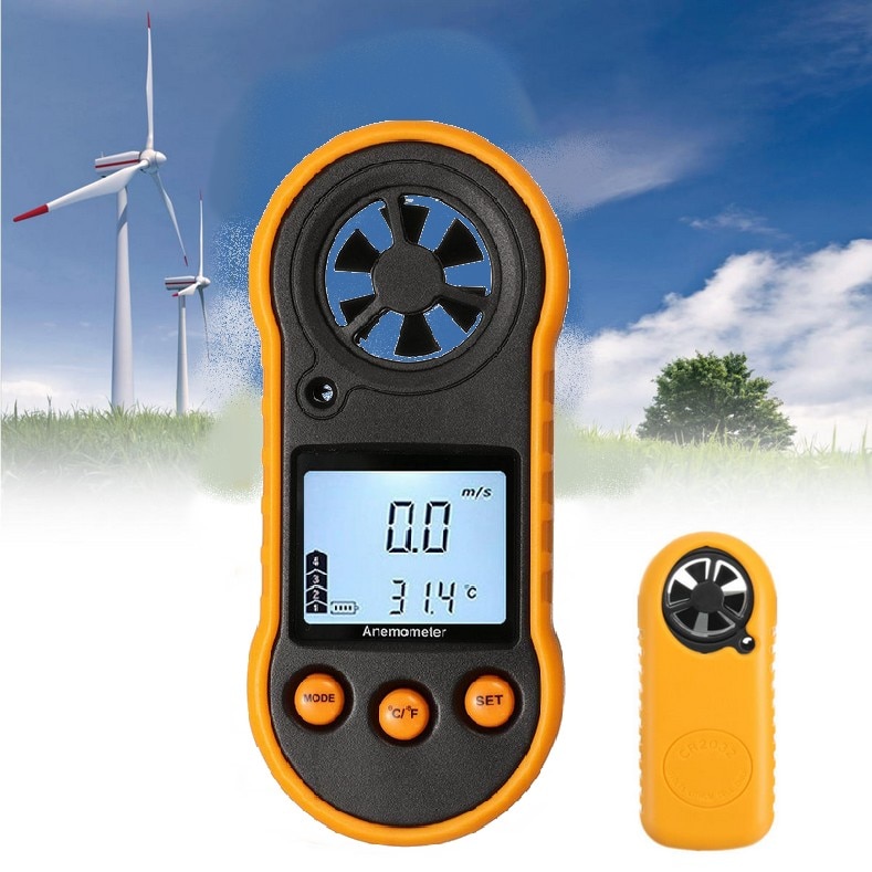 Anemometru Multifunctional Scara Beaufort Temperatura Viteza Vant - eMAG.ro