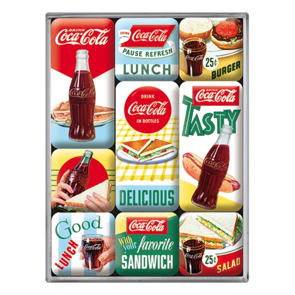 Set magneti Coca-Cola Delicious - eMAG.ro