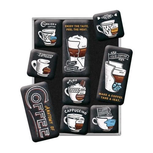 Set magneti Anatomy of Coffee - eMAG.ro