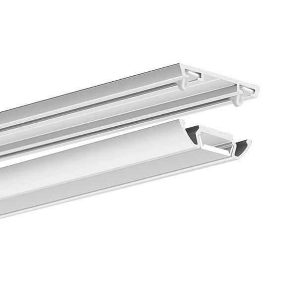 Profil aluminiu Klus, model STOS-ALU pentru banda led, 3m - eMAG.ro
