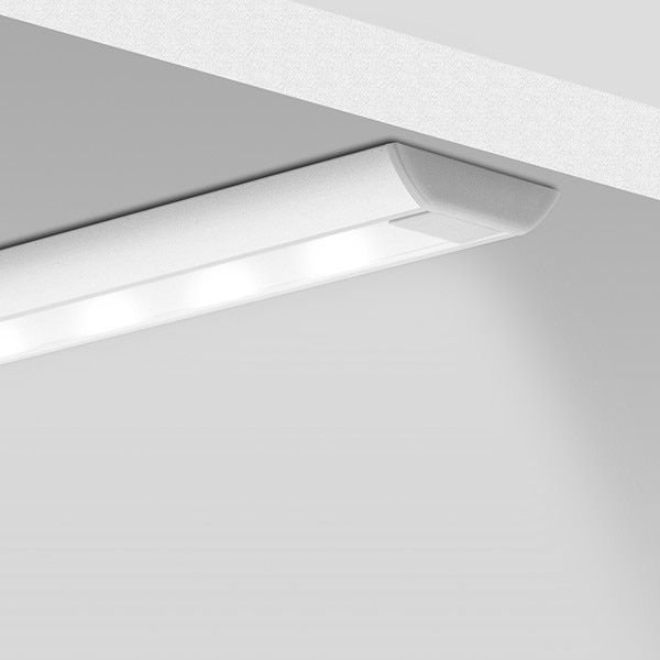 Profil aluminiu Klus, model STOS-ALU pentru banda led, 3m - eMAG.ro