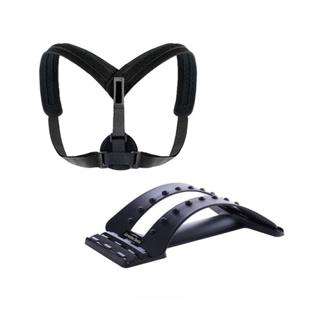 Back Magic masszírozó és testtartásjavító csomag fekete - eMAG.hu