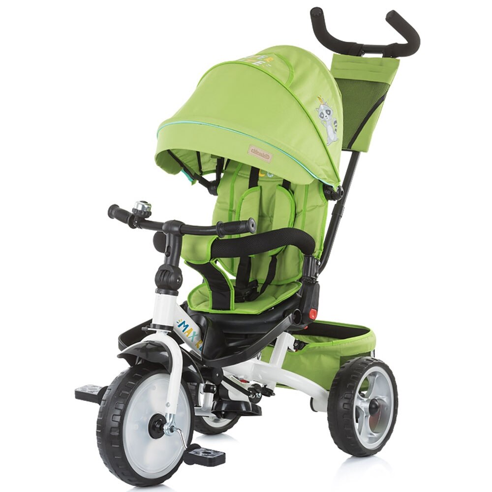 Tricicleta cu copertina si sezut reversibil Chipolino Max Relax green ...