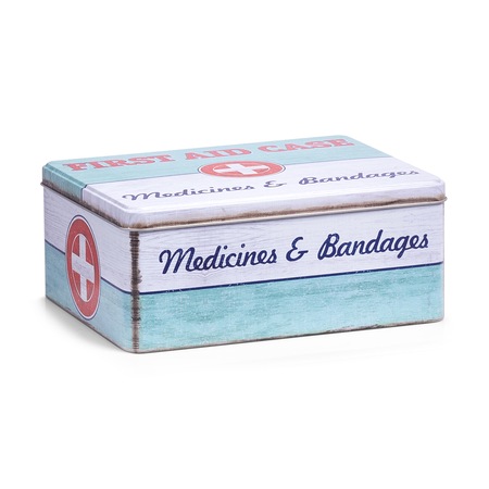 Cutie depozitare medicamente, din metal cu capac - eMAG.ro