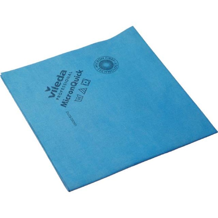 Vileda 152105 MicronQuick Törlőkendő szett, 5 db, 40 x 38 cm, Kék - eMAG.hu