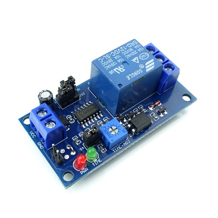 Modul releu temporizator alimentat, Elektroweb, 12 V - eMAG.ro