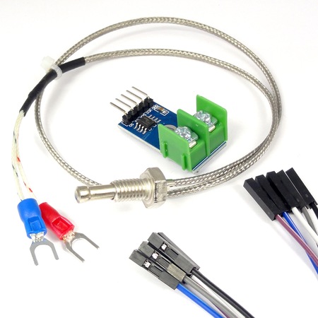 Modul MAX6675 cu termocuplu de tip K, Elektroweb, SPI, 5V, 800°C, 50 mA ...