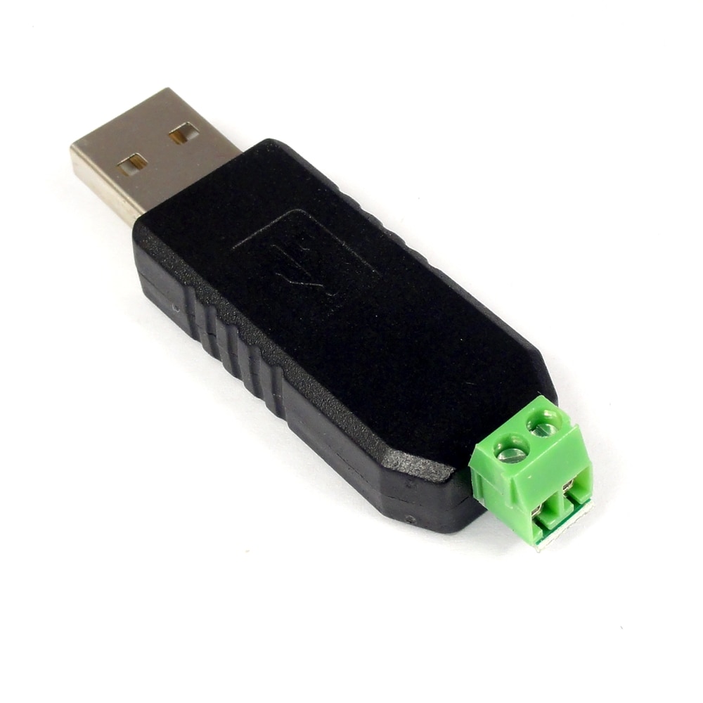 Convertor terminal, USB la RS485, Modbus Profibus, Negru, Verde - eMAG.ro