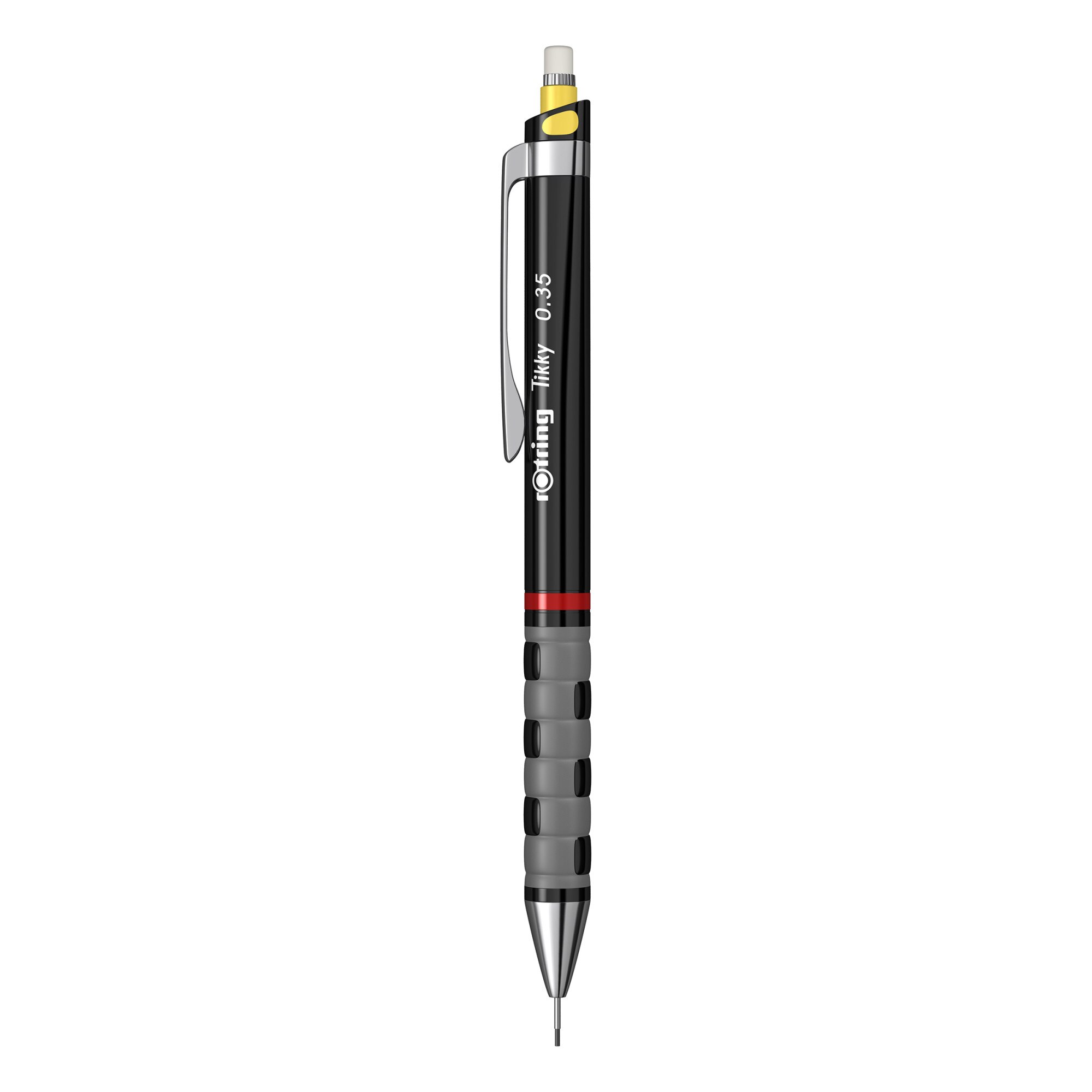 Creion Mecanic ROTRING Tikky III, Mina de 0.35 mm, Negru, Corp din ...