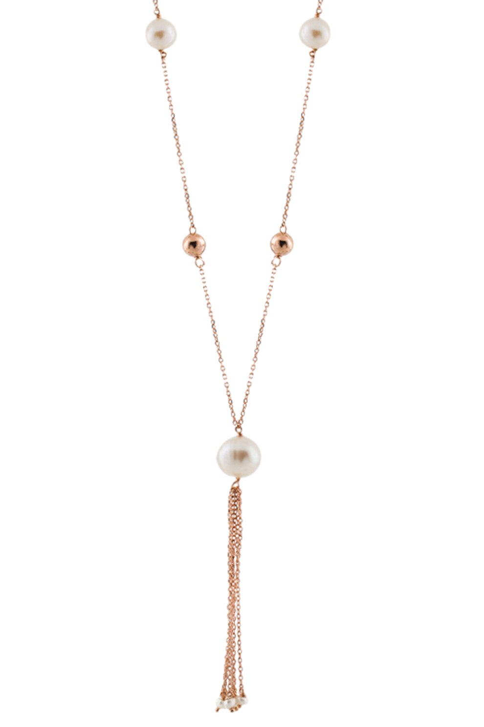 OXETTE, Colier decorat cu perle, Auriu - eMAG.ro