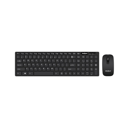 Set tastatura si mouse wireless Rebel Comp WS300, tastatura subtire cu ...