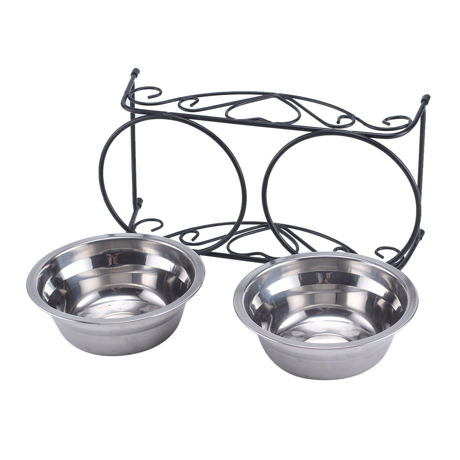 Set 2 castroane inox in suport metalic, Gonga - eMAG.ro