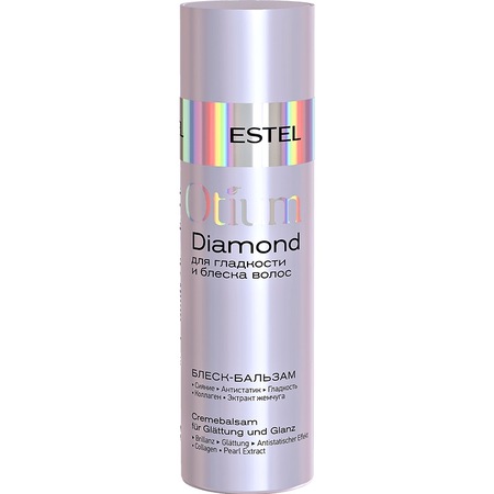Balsam pentru netezire si luciu, Estel Otium Diamond, 200 ml - eMAG.ro