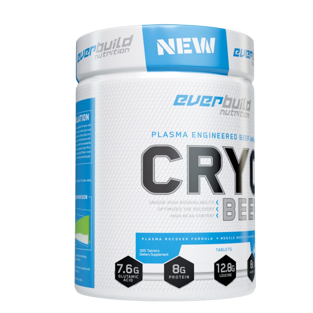 Cryo Beef Amino EVERBUILD 8000mg 300 Tabs - eMAG.bg