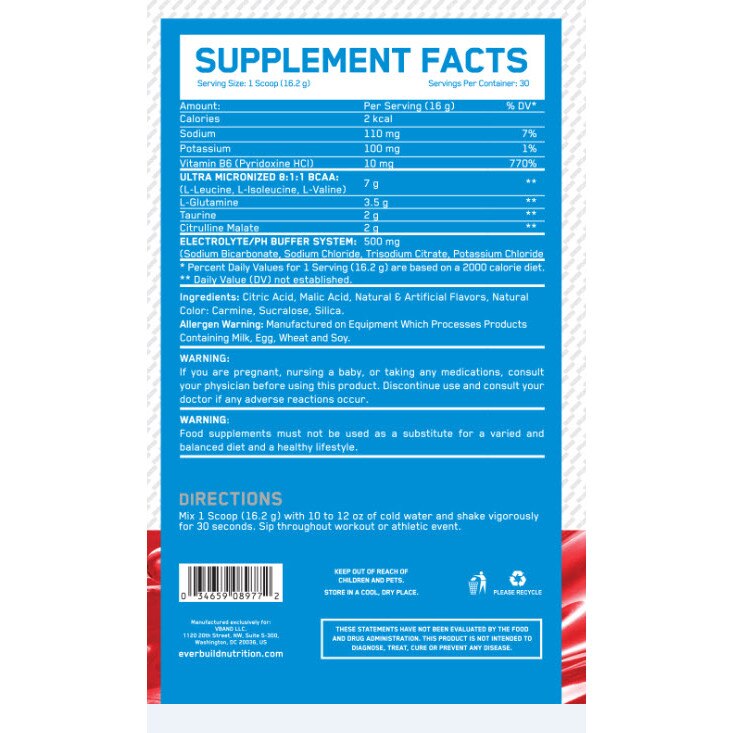 Aminoacizi Everbuild Cryo Cell Lime Cherry 0.492 Kg - eMAG.ro