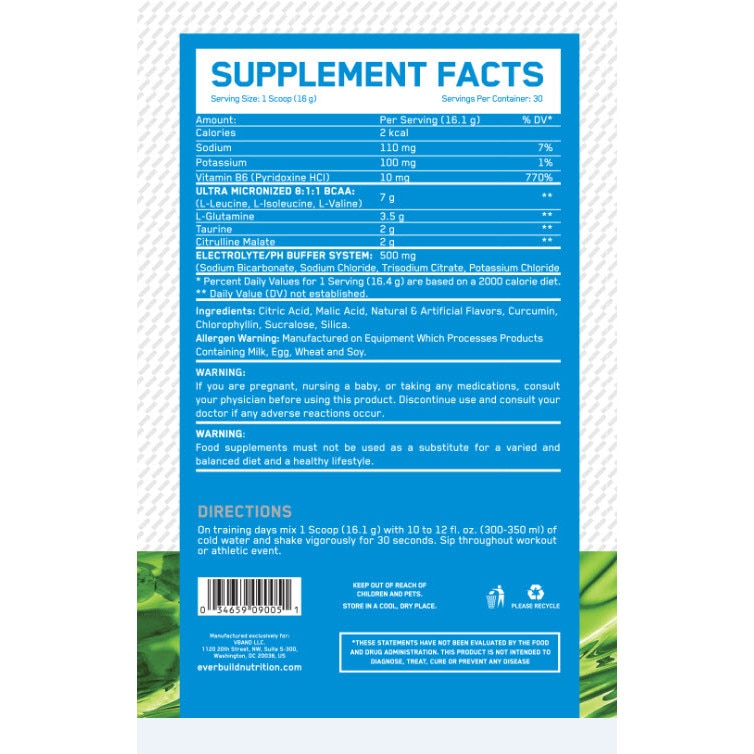 Aminoacizi Everbuild Cryo Cell Mar Verde 0.492 Kg - eMAG.ro