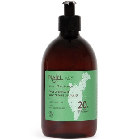 Sapun lichid Aleppo Opuntia 20% Najel 500 ml - eMAG.ro