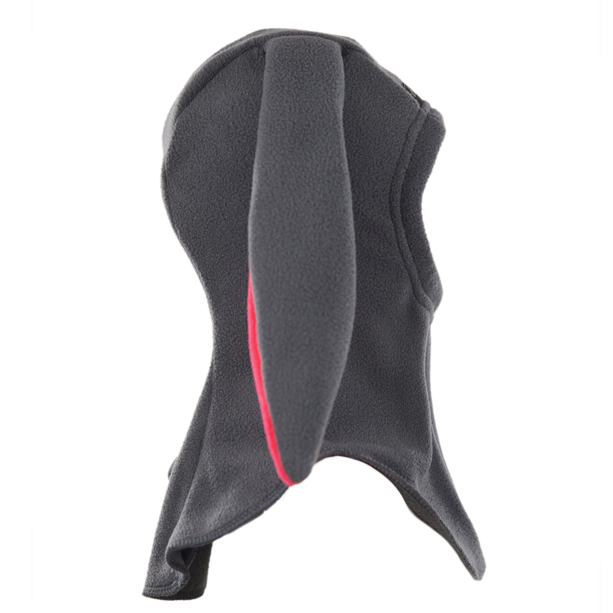 Cagula copii, Happy Hug, polar, iepuras, gri/roz, 48 cm - eMAG.ro